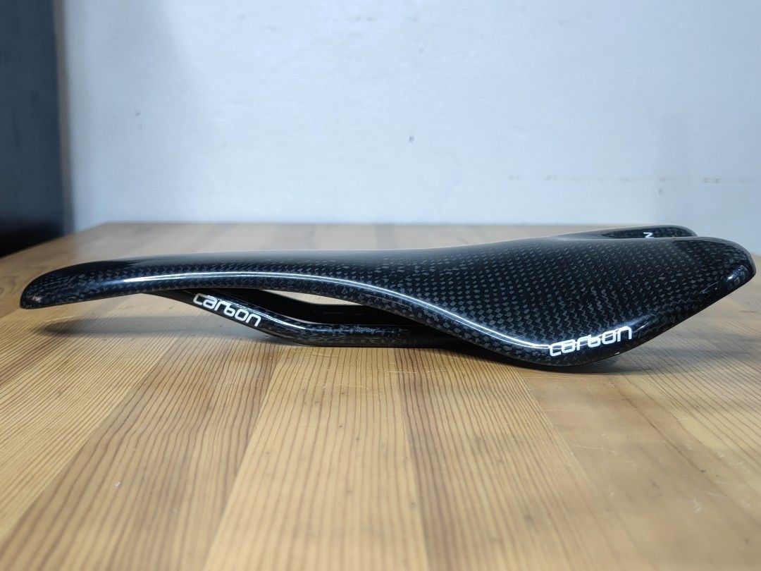 Trigon Full Carbon Fiber Road Bike Saddle, Sports Equipment, Bicycles ...