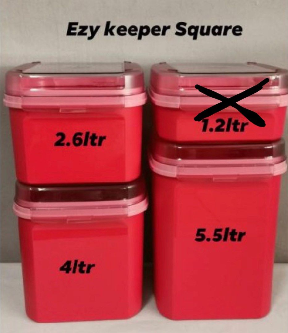 Tupperware Ezy Keeper, Furniture & Home Living, Kitchenware & Tableware, Food Organisation ...