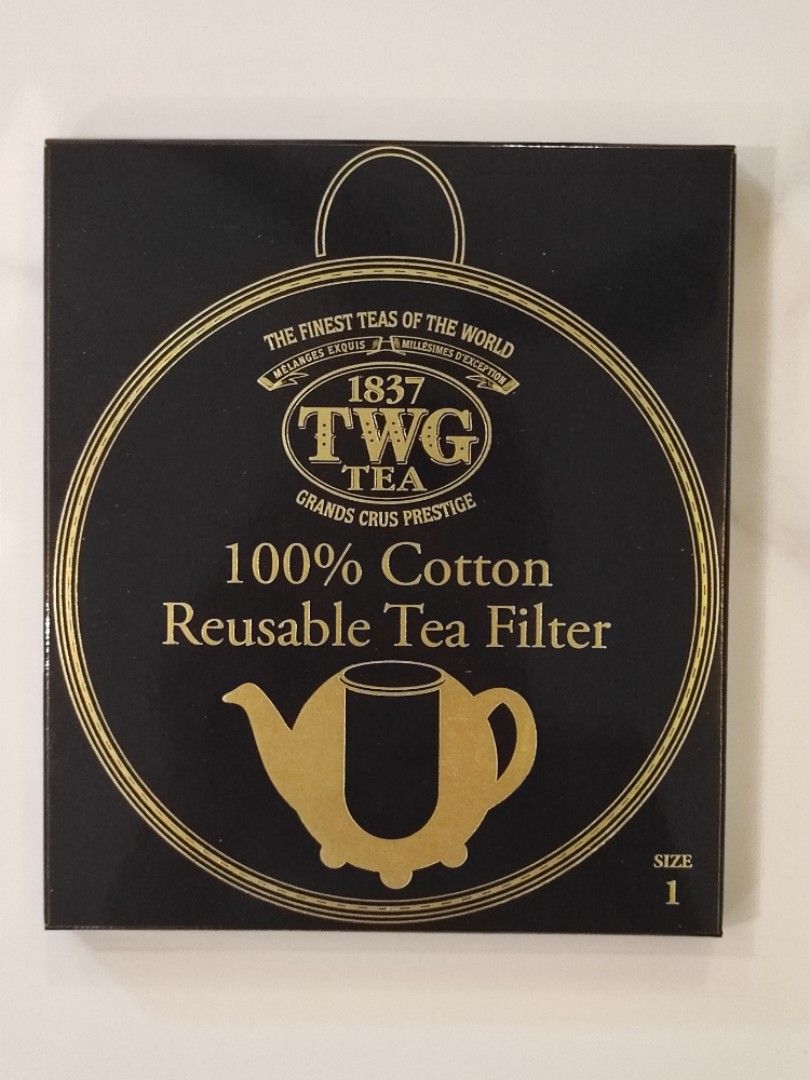 TWG 100% REUSABLE TEA FILTER (SMALL SIZE), Food & Drinks, Beverages on Carousell