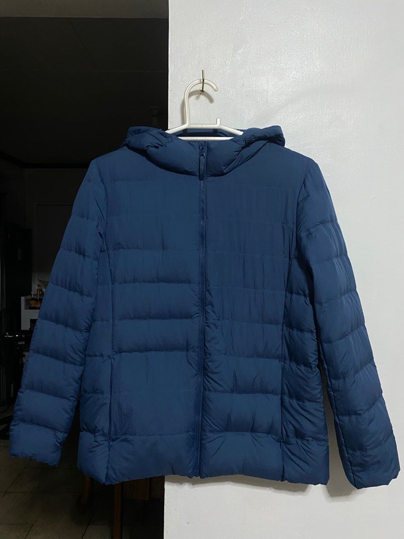 Uniqlo Puffer Hoodie Jacket, Women's Fashion, Coats, Jackets and ...