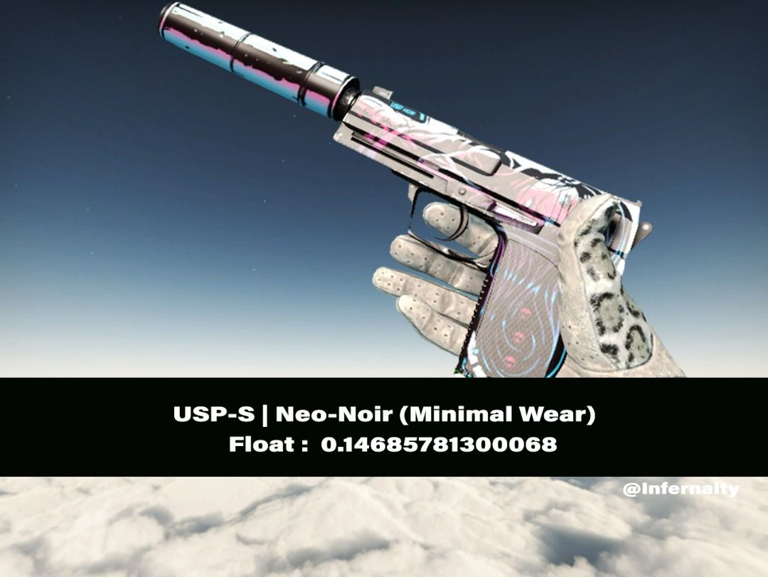 USP-S Neo Noir MW CSGO SKINS KNIVES, Video Gaming, Gaming Accessories ...