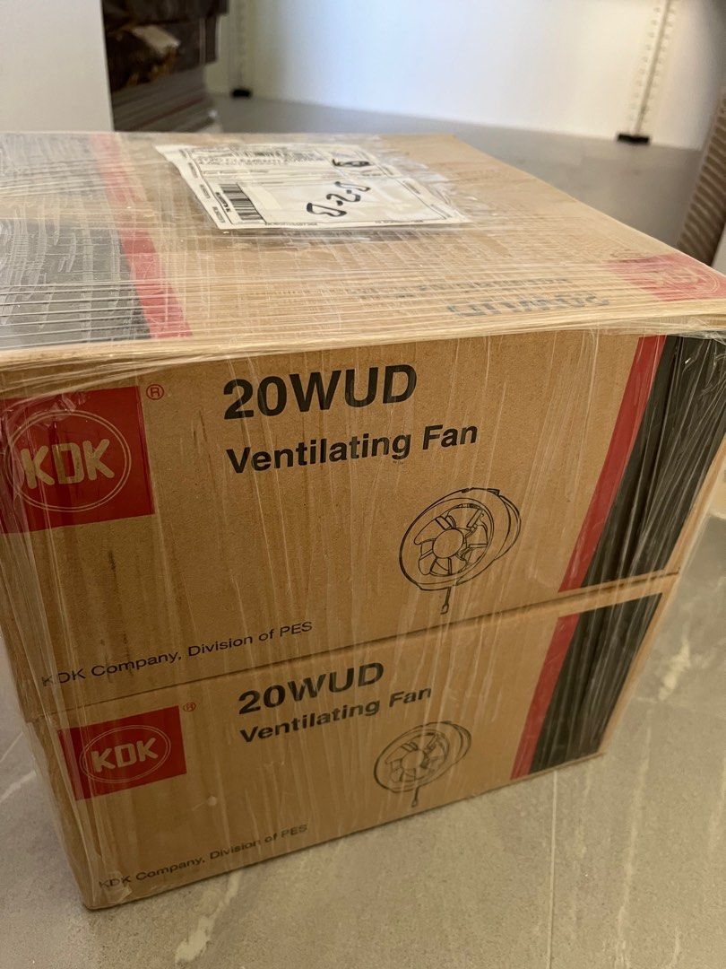 KDK 20WUD Ventilation Fan, Furniture & Home Living, Lighting & Fans ...