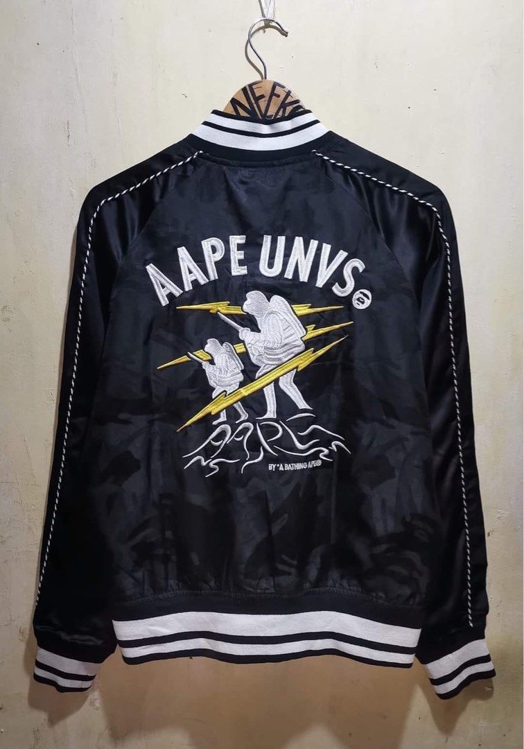 VINTAGE AAPE SUKAJAN JACKET OG 1999, Men's Fashion, Coats, Jackets and ...