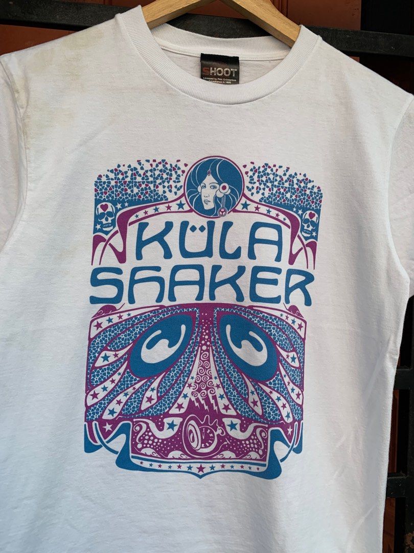 Vintage Kula Shaker Tshirt, Men's Fashion, Tops & Sets, Tshirts & Polo ...