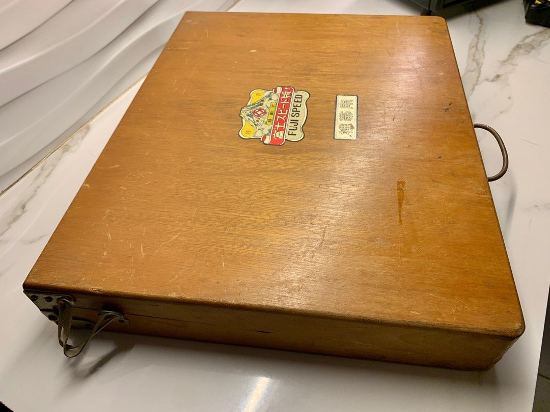 VINTAGE PORTABLE MIMEOGRAPH IN WOOD CASE | MID -50's -60's MIMEOGRAPH ...