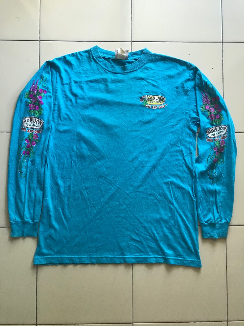 vintage RON JON long sleeve, Men's Fashion, Tops & Sets, Formal Shirts ...