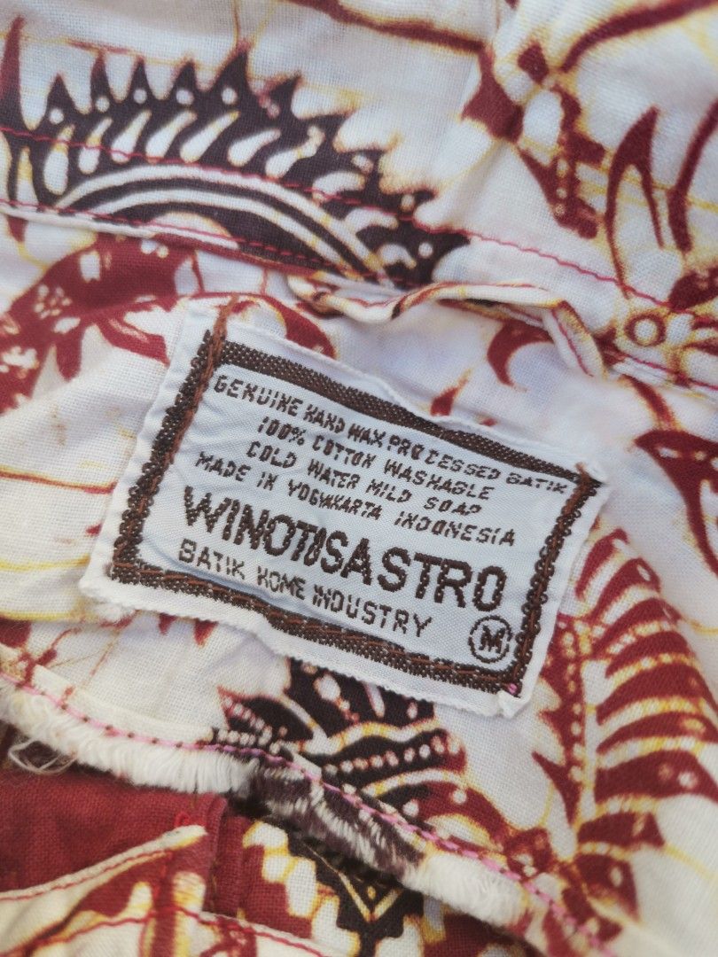 Vintage Winotosastro Batik SS, Men's Fashion, Tops & Sets, Sets ...