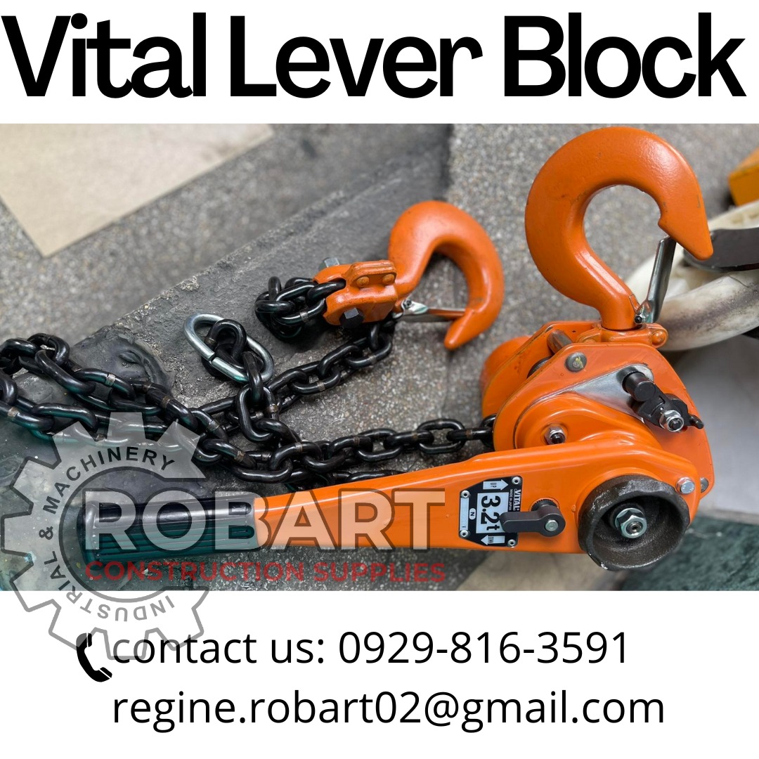 Vital Lever Block, Commercial & Industrial, Construction Tools ...