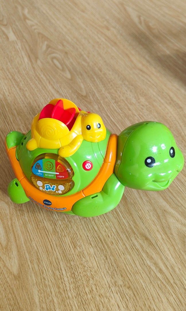 Vtech singing turtle, Babies & Kids, Infant Playtime on Carousell