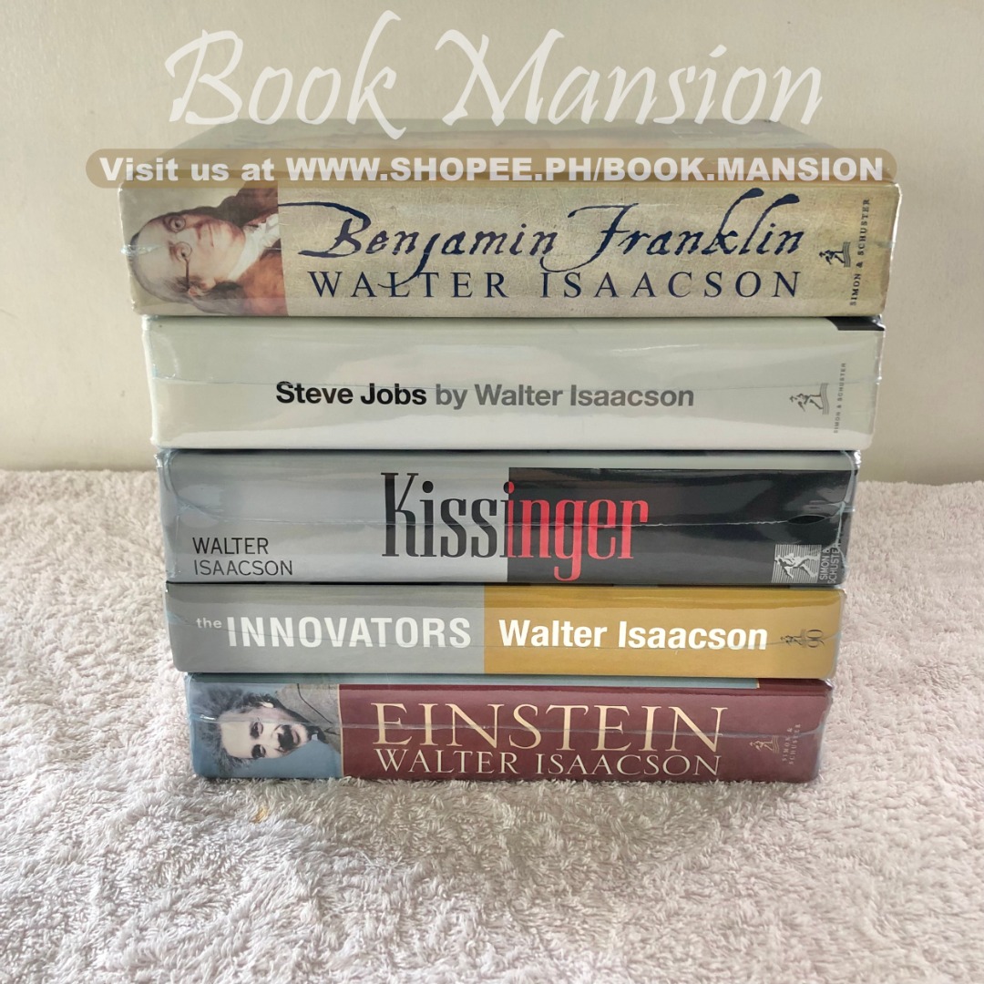 Walter Isaacson Biography Collection, Hobbies & Toys, Books & Magazines ...