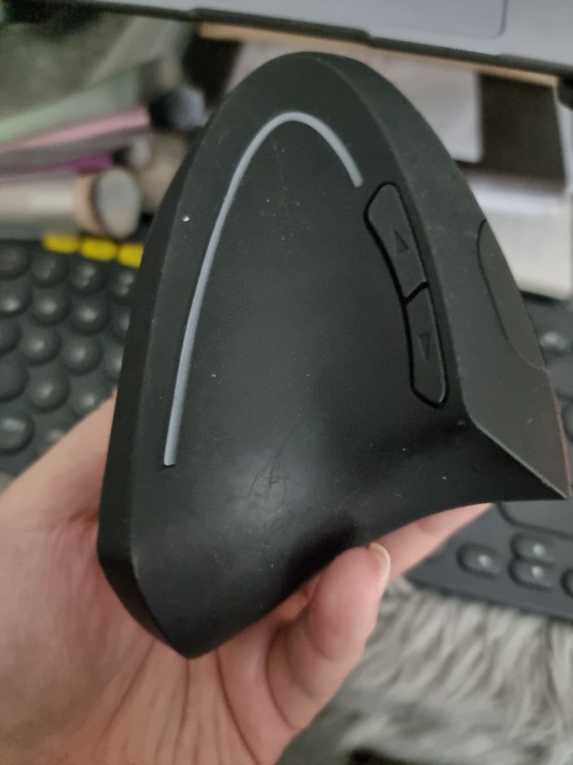 Wireless Ergonomic Mouse, Computers & Tech, Parts & Accessories, Mouse ...