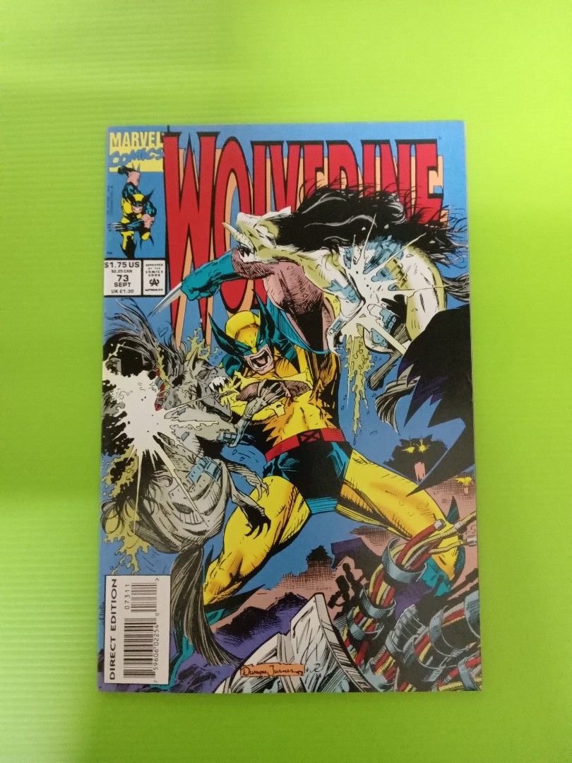 Wolverine #73 ( Dwayne Turner - Cover Art ) Marvel Comics, Hobbies ...