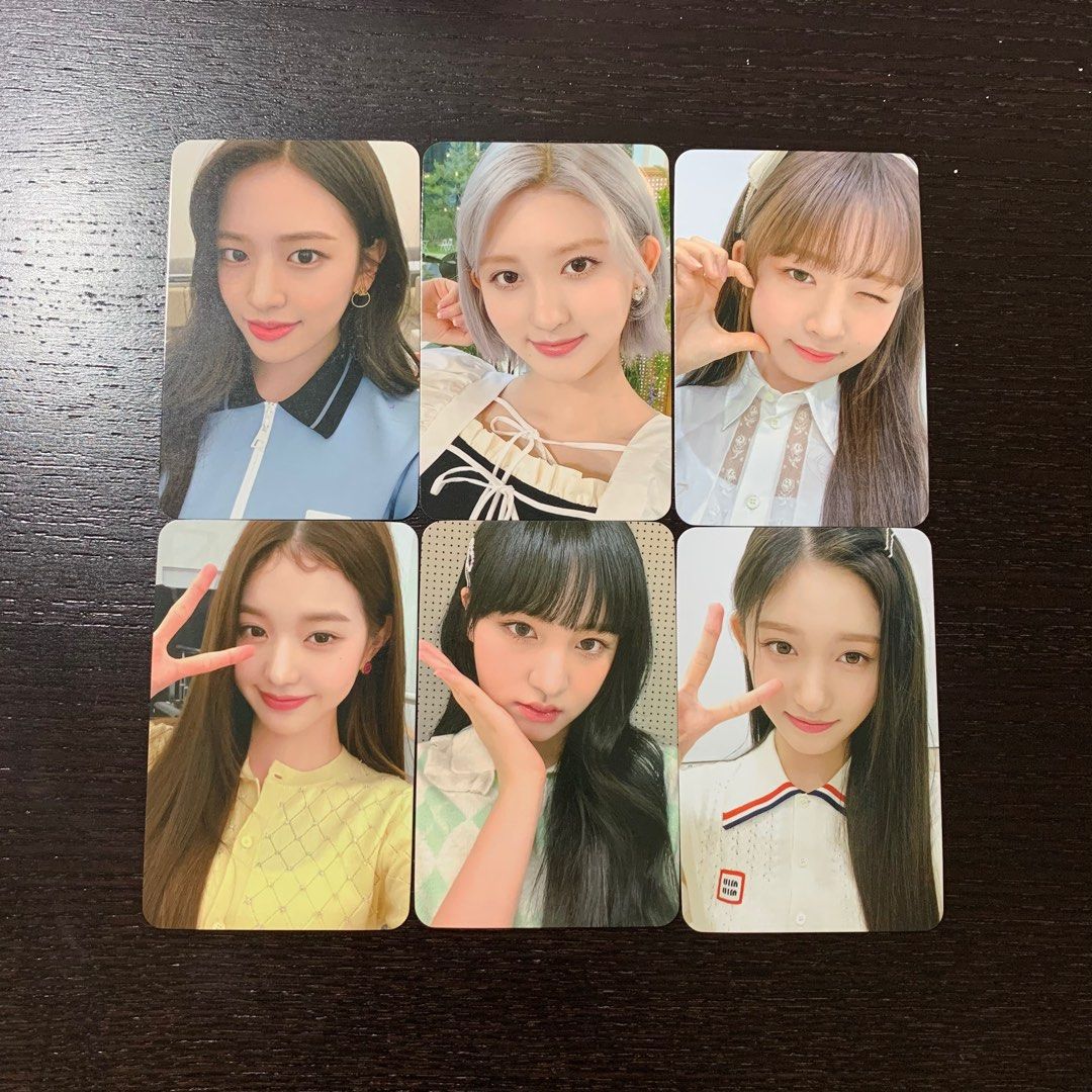 wts ive soundwave r2 afterlike photocard pob preorder benefit - yujin gaeul rei wonyoung liz ...