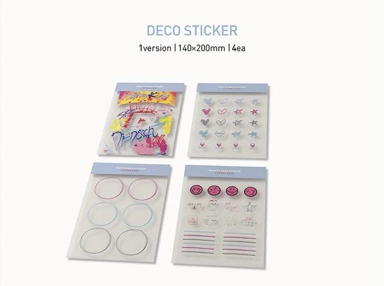 wts sealed stray kids skz dfesta dicon deco book & deco sticker ...