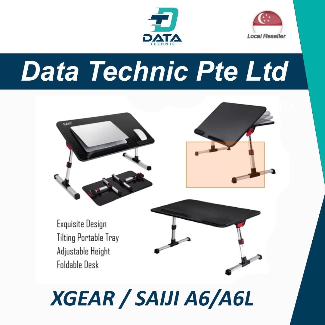 XGEAR SAIJI A6/A6L Portable Foldable Laptop/Study Table, Computers & Tech, Parts & Accessories ...