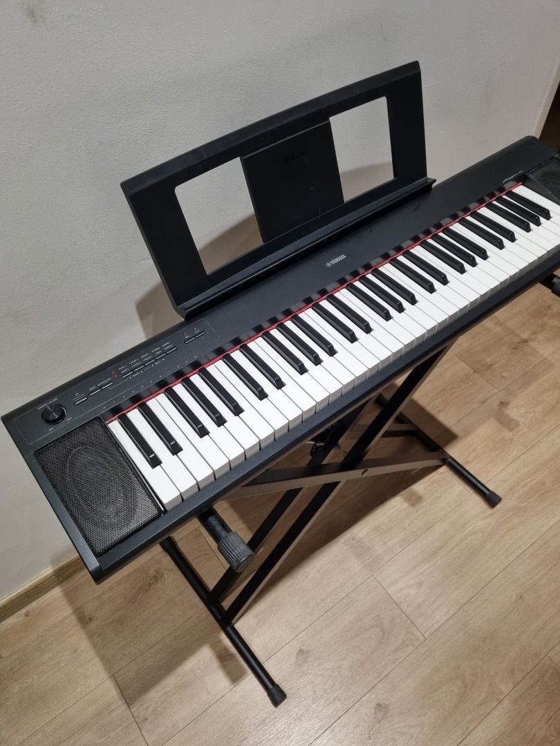 Yamaha NP-12 Black Piaggero Digital Keyboard, Hobbies & Toys, Music ...