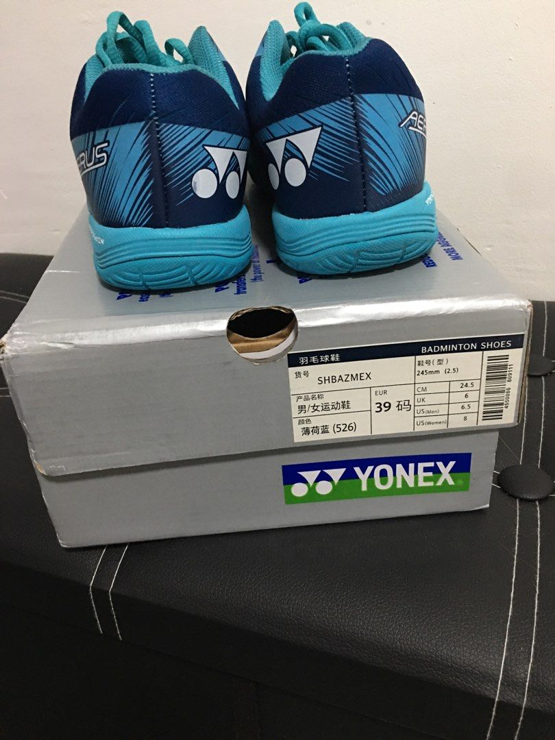 YONEX AERUS Z BLUE FOR SALE, Men's Fashion, Footwear, Sneakers on Carousell