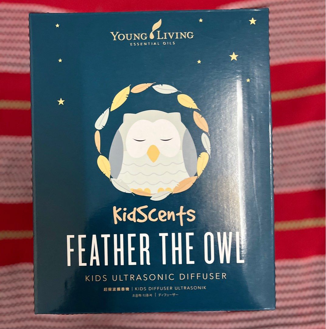 New : Young Living Feather The Owl Kids Ultrasonic Diffuser, Furniture & Home Living, Home Decor ...