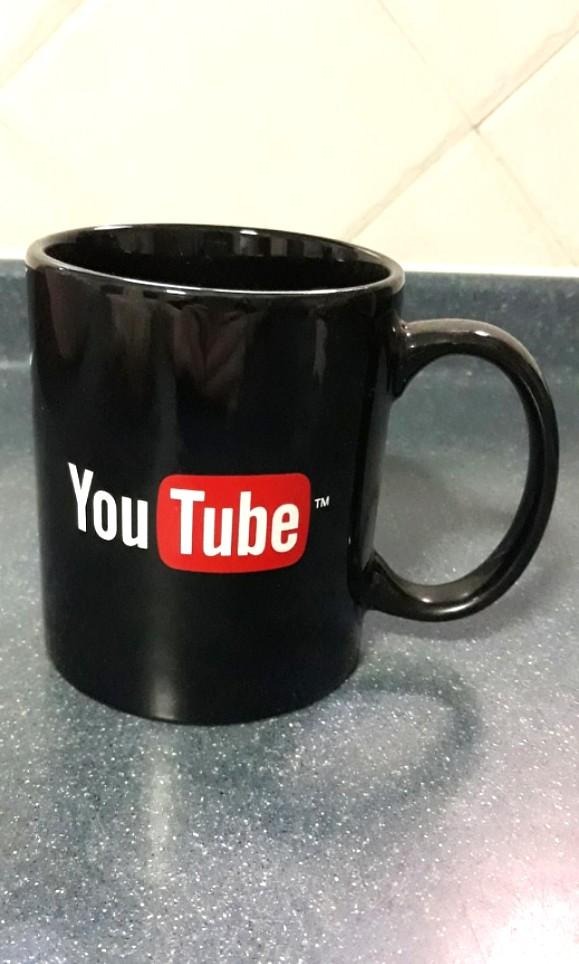 YouTube cup, Furniture & Home Living, Kitchenware & Tableware, Coffee ...