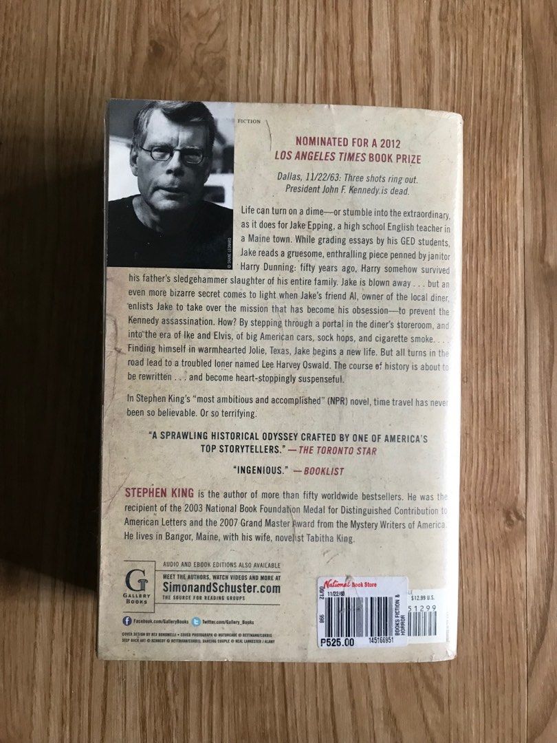 11/22/63 by Stephen King (preloved), Hobbies & Toys, Books & Magazines ...