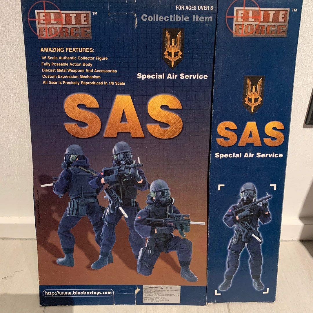 1:6 BBi ELITE FORCE SAS Clark 特別空勤服務隊/ 12寸 / 12 吋 / 威龍 / 1/6 / hot toys ...
