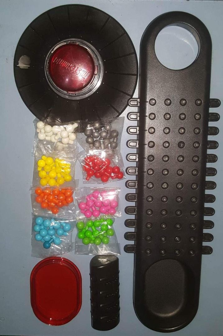 2006 Hasbro Mastermind Strategy Code Cracking Game Bead Machine Plans ...