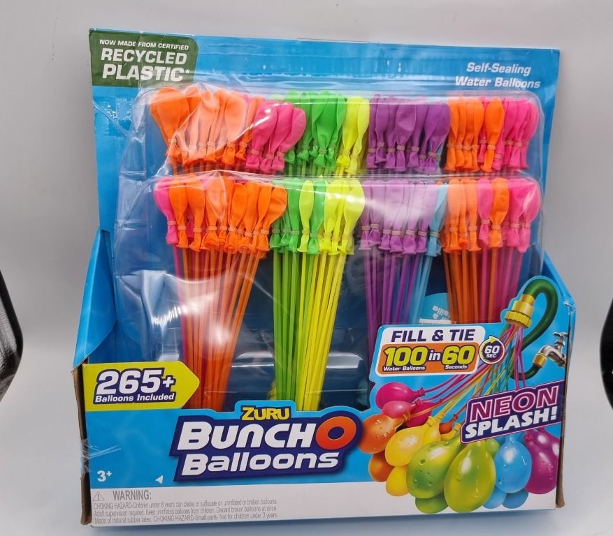 265 WATER BALLOONS ZURU Bunch O Balloons Water Balloons Self Sealing ...