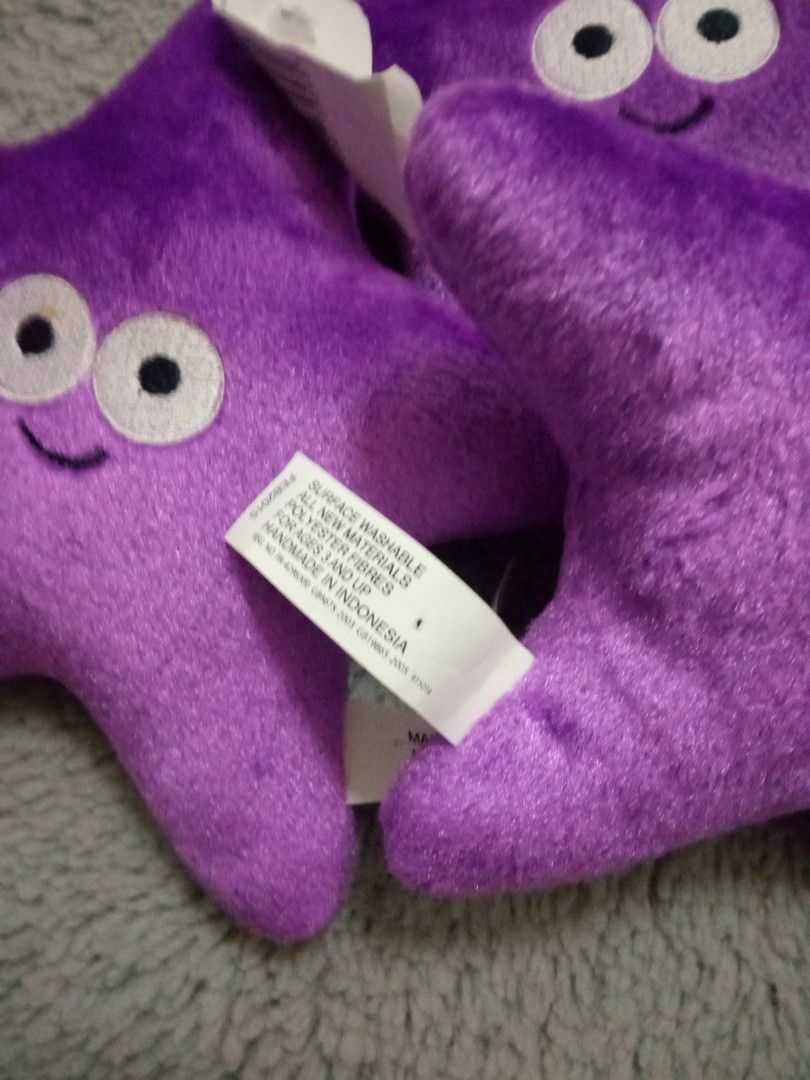 Disney Parks Aurora Finding Nemo Purple Starfish Plush, Hobbies & Toys ...