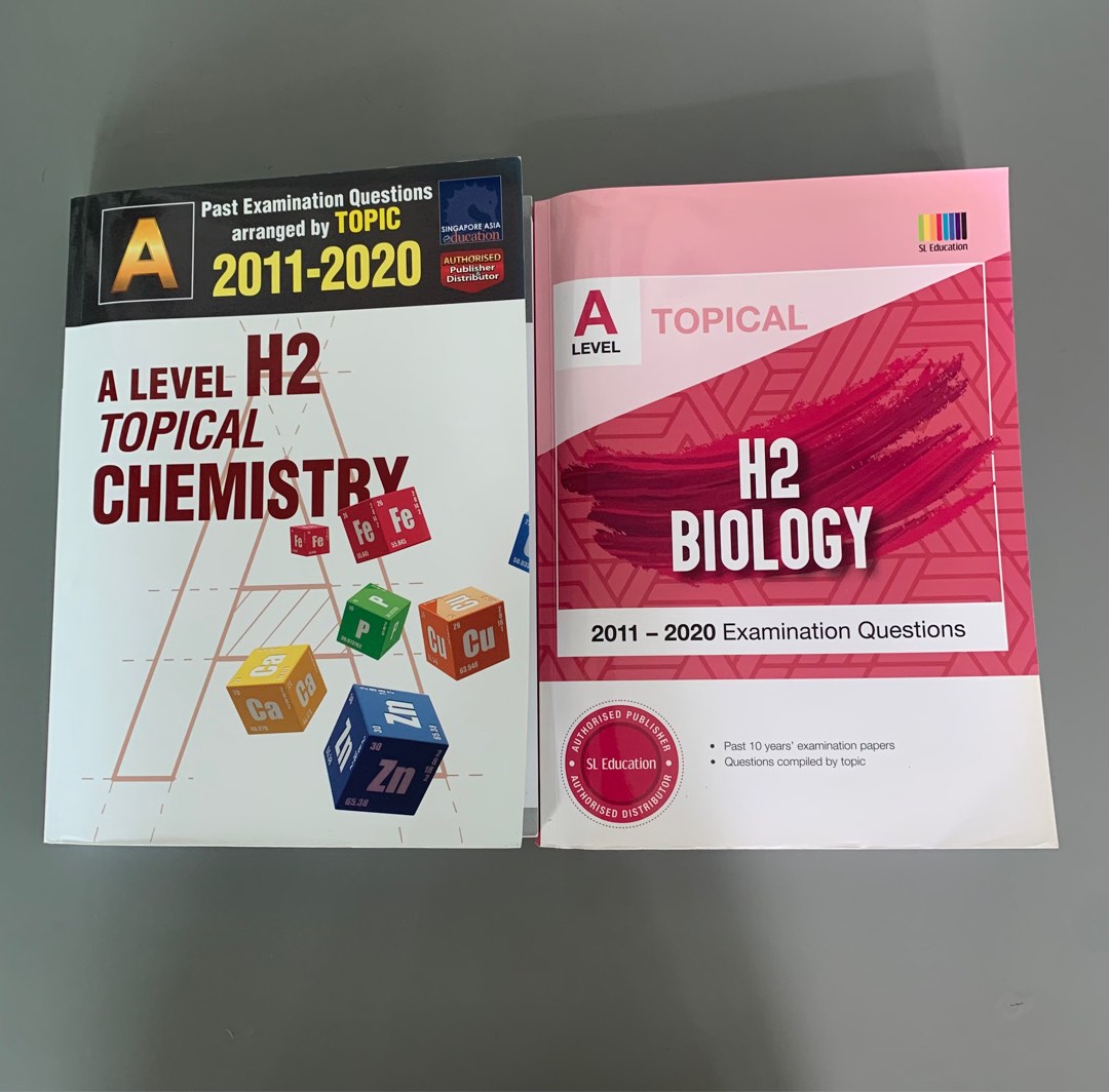 A Level h2 chem and h2 bio topical tys, Hobbies & Toys, Books ...