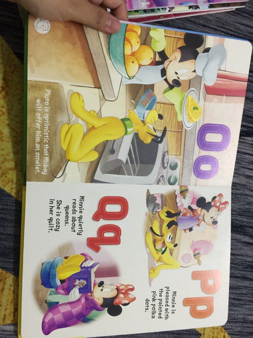 ABC & 123 with Mickey Mouse, Hobbies & Toys, Books & Magazines ...