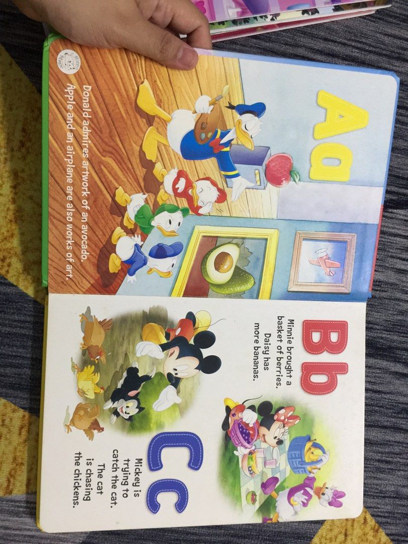 ABC & 123 with Mickey Mouse, Hobbies & Toys, Books & Magazines ...