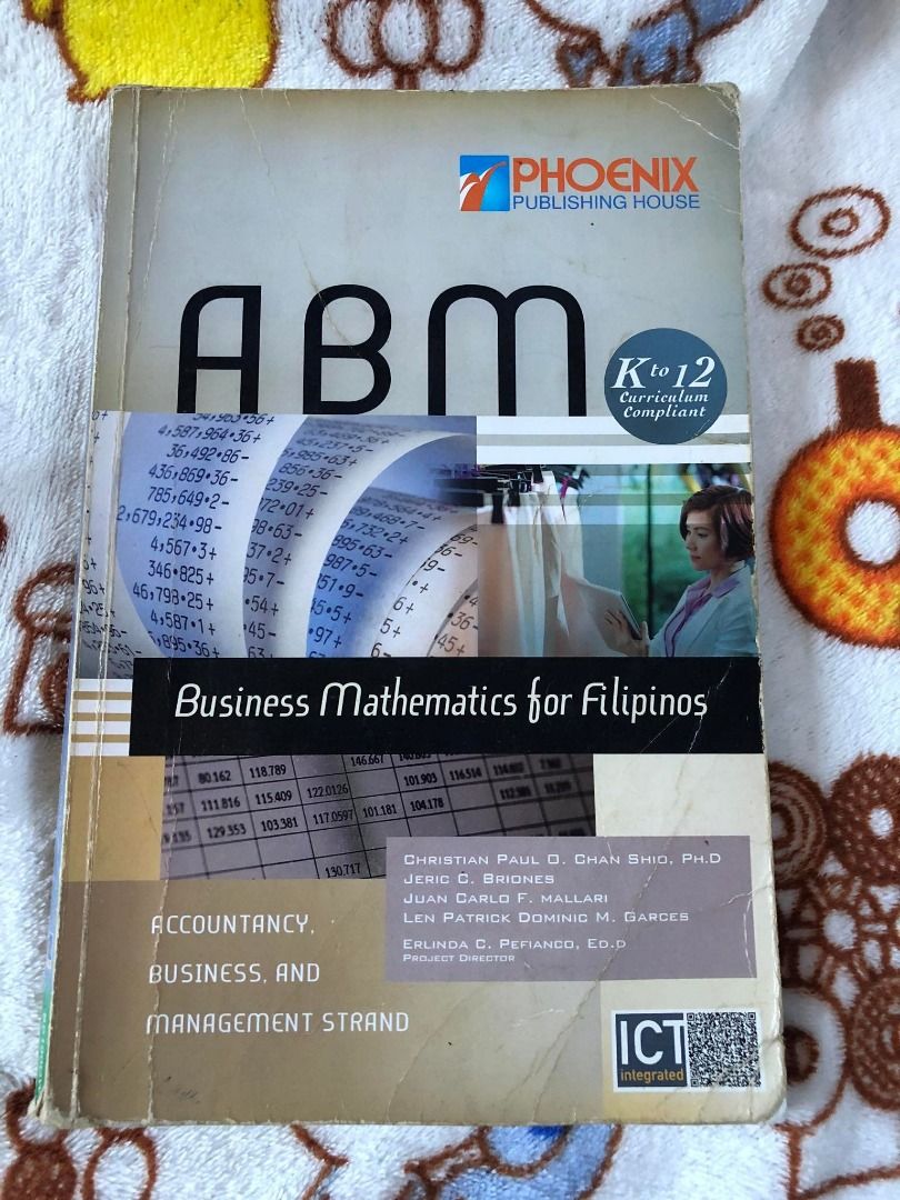 ABM Senior High Business Mathematics Book SHS, Hobbies & Toys, Books ...