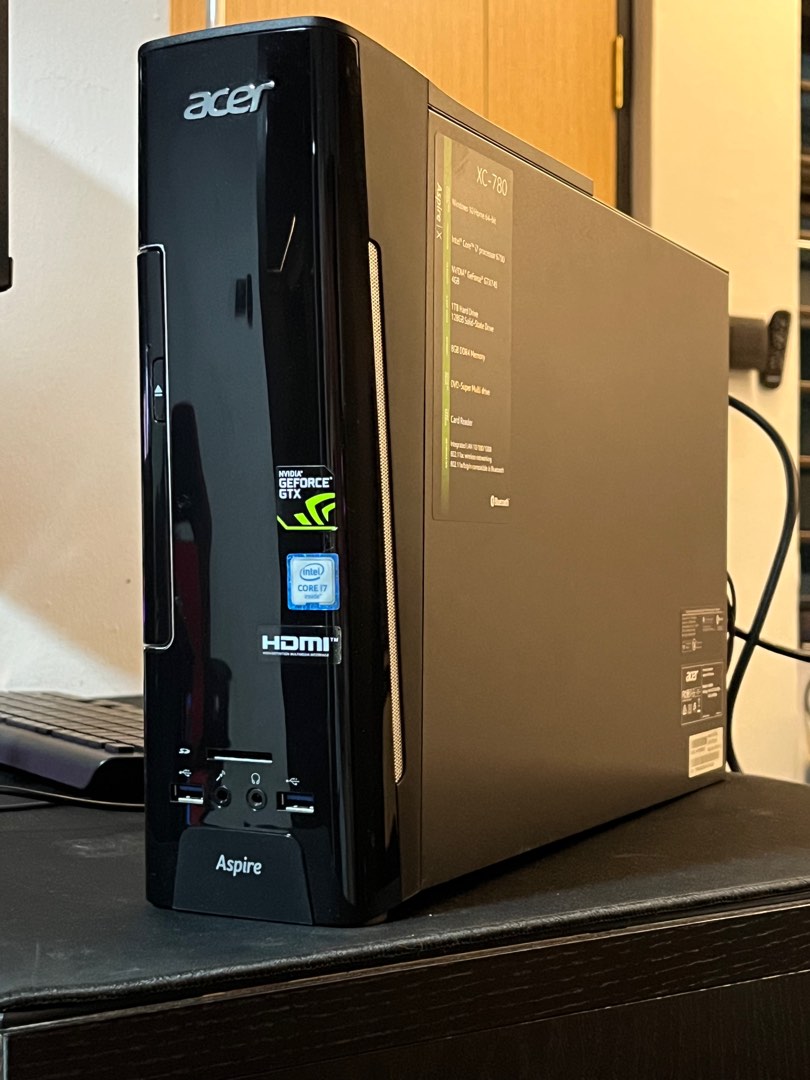 ACER ASPIRE SFF Gaming Desktop Computer PC CPU Processor intel i7 ...