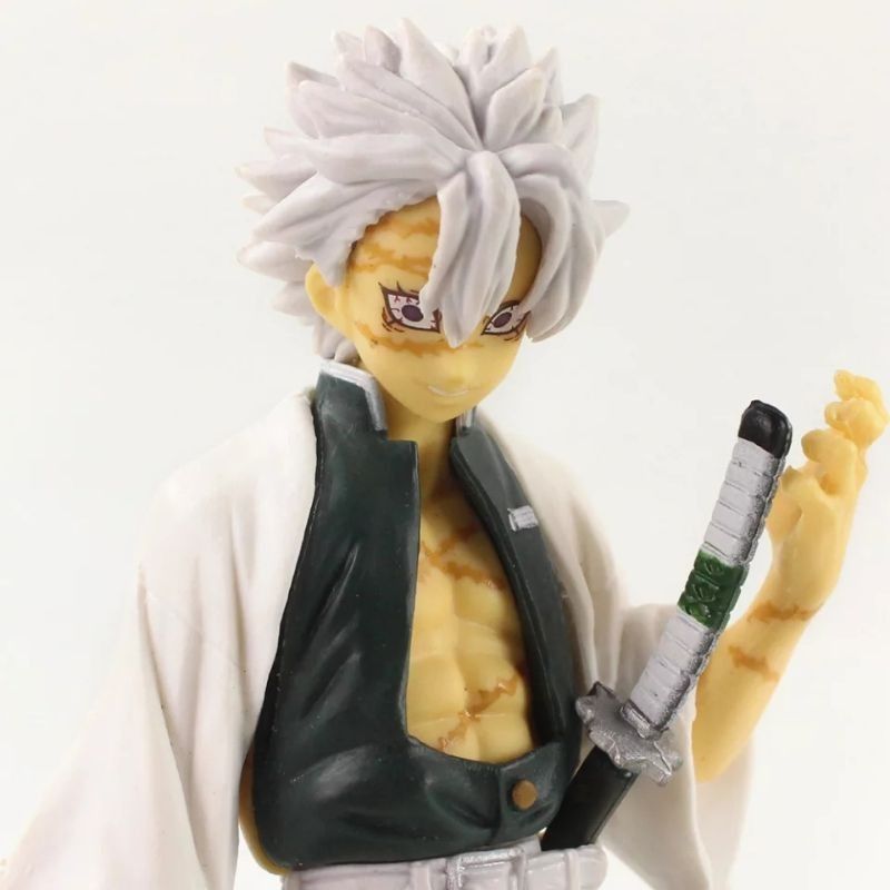 Action Figure Anime Kimetsu No Yaiba - Shinazugawa Sanemi, Toys ...