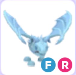 Adopt Me - FR/NFR Frost Dragon, Video Gaming, Gaming Accessories, In ...