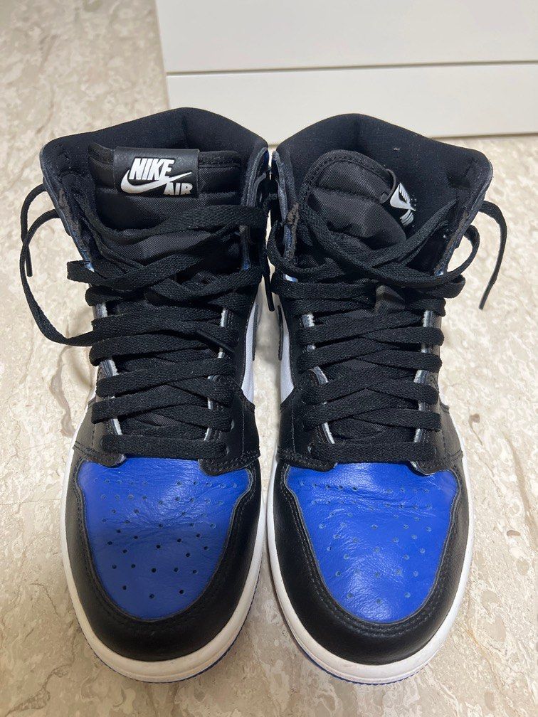 Air jordan 1 royal toe, Men's Fashion, Footwear, Sneakers on Carousell