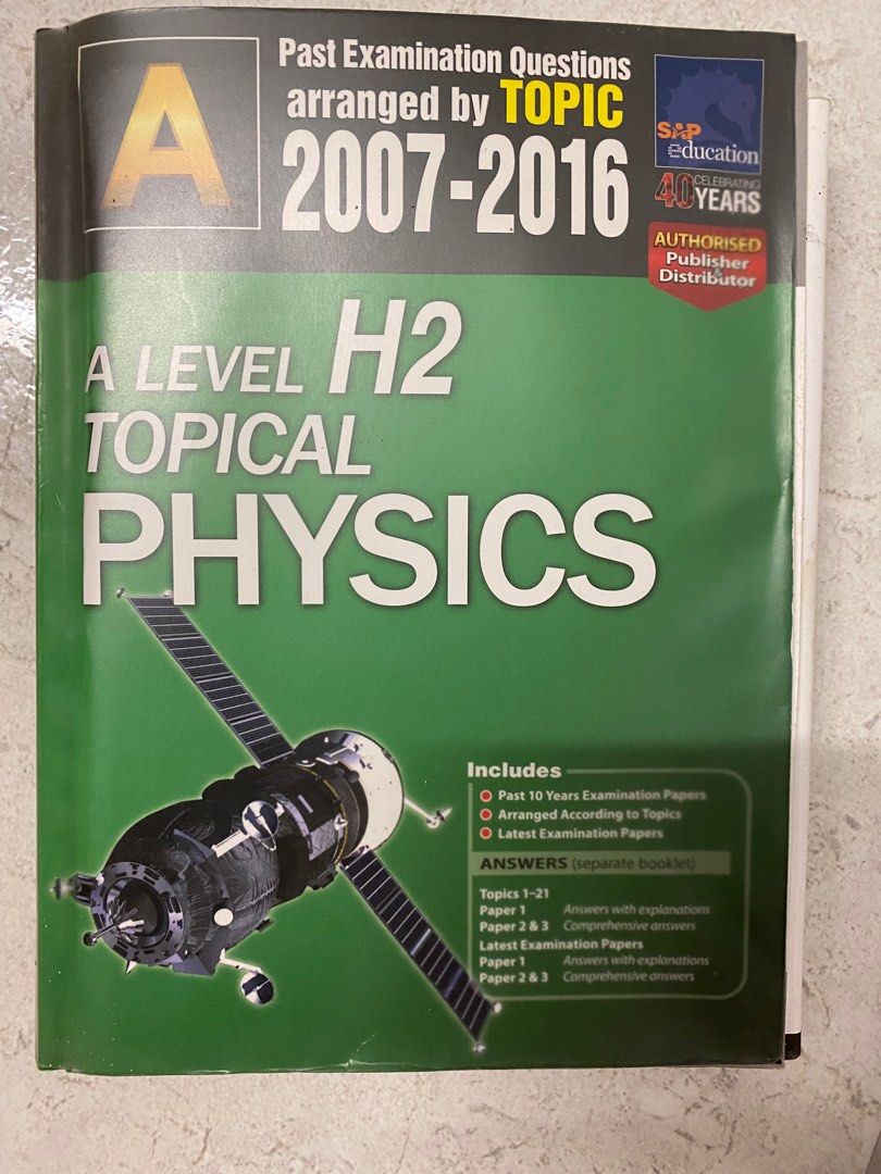 Alevel H2 Physics TYS Topical, Hobbies & Toys, Books & Magazines ...
