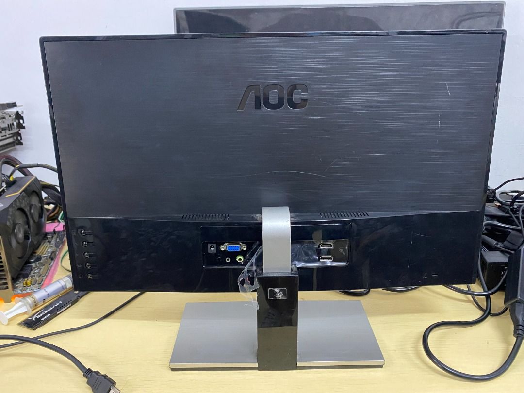 AOC 22吋IPS 內置喇叭 顯示器 AOC 22吋 顯示器 LED 熒幕 IPS /無邊框 高清 1080/ 22'' I2267FW mon monitor, 電腦＆科技, 電腦周邊及 ...
