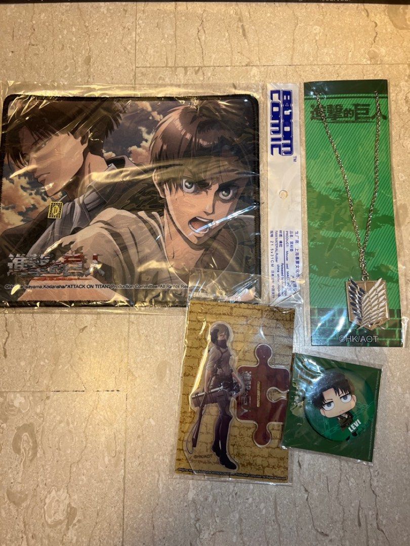 Attack On Titan AOT Shingeki No Kyojin Merchandise, Hobbies & Toys ...