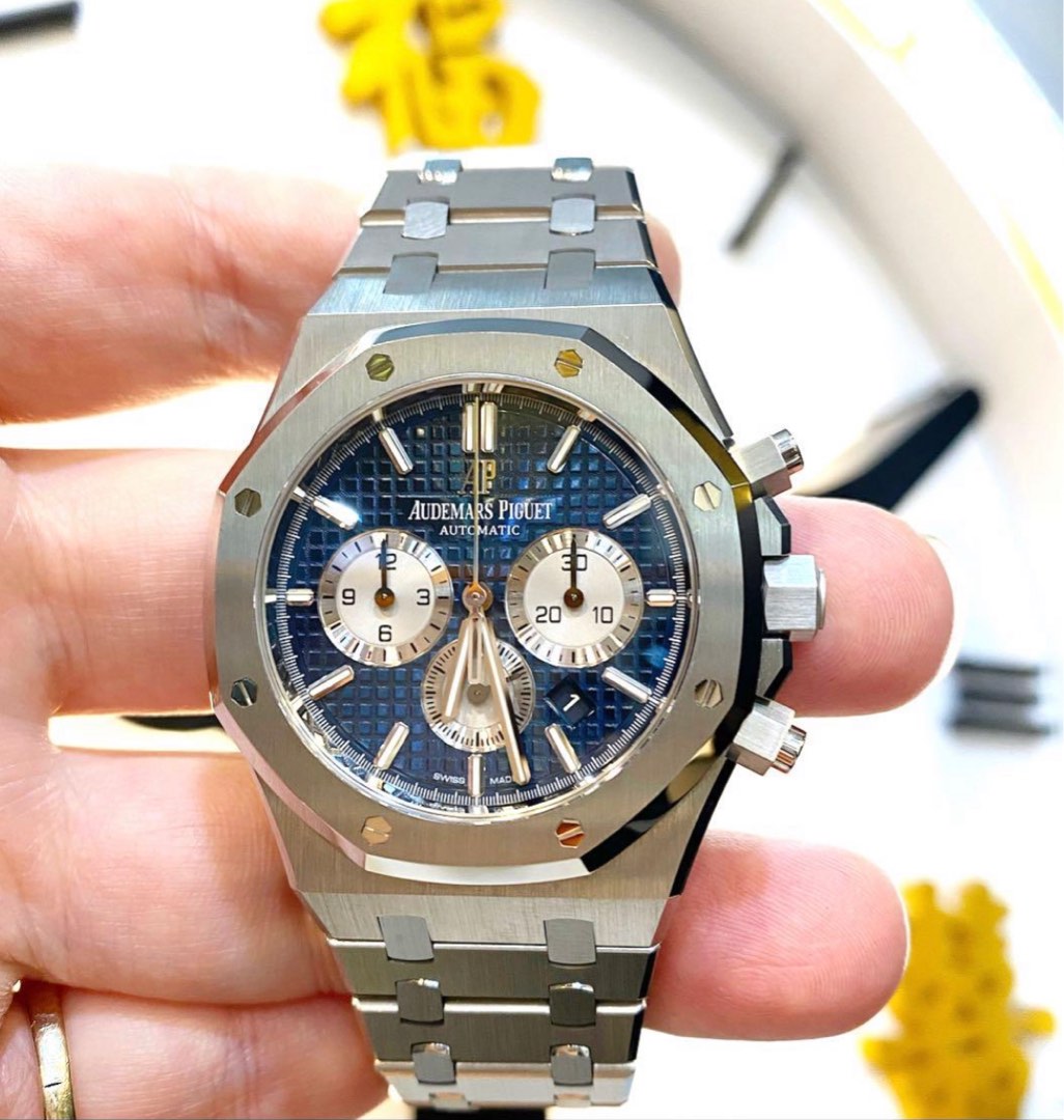 Audemars piguet 26331st Royal oak chronograph blue, Luxury, Watches on ...