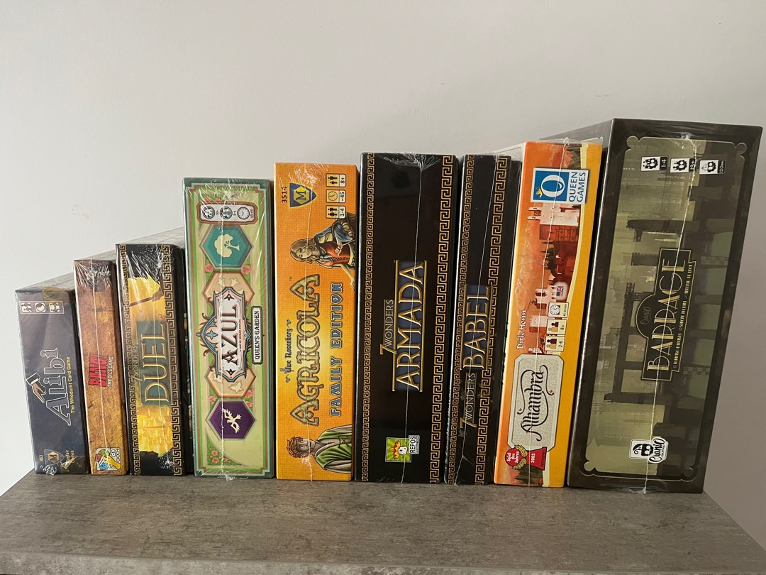 (authentic) board games - 7 Wonders / 7 Wonders Duel / Agricola ...