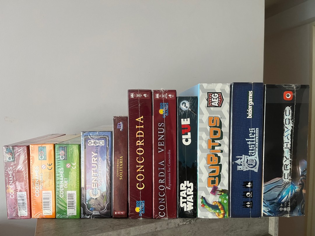 (authentic) board games - Casting Shadows / Castles of Mad King Ludwig ...