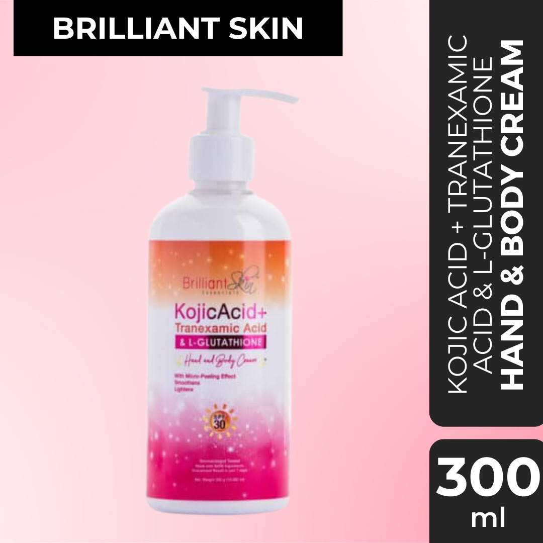 Authentic Brilliant Skin - Kojic Acid Tranexamic Acid & L-Gluta Hand ...