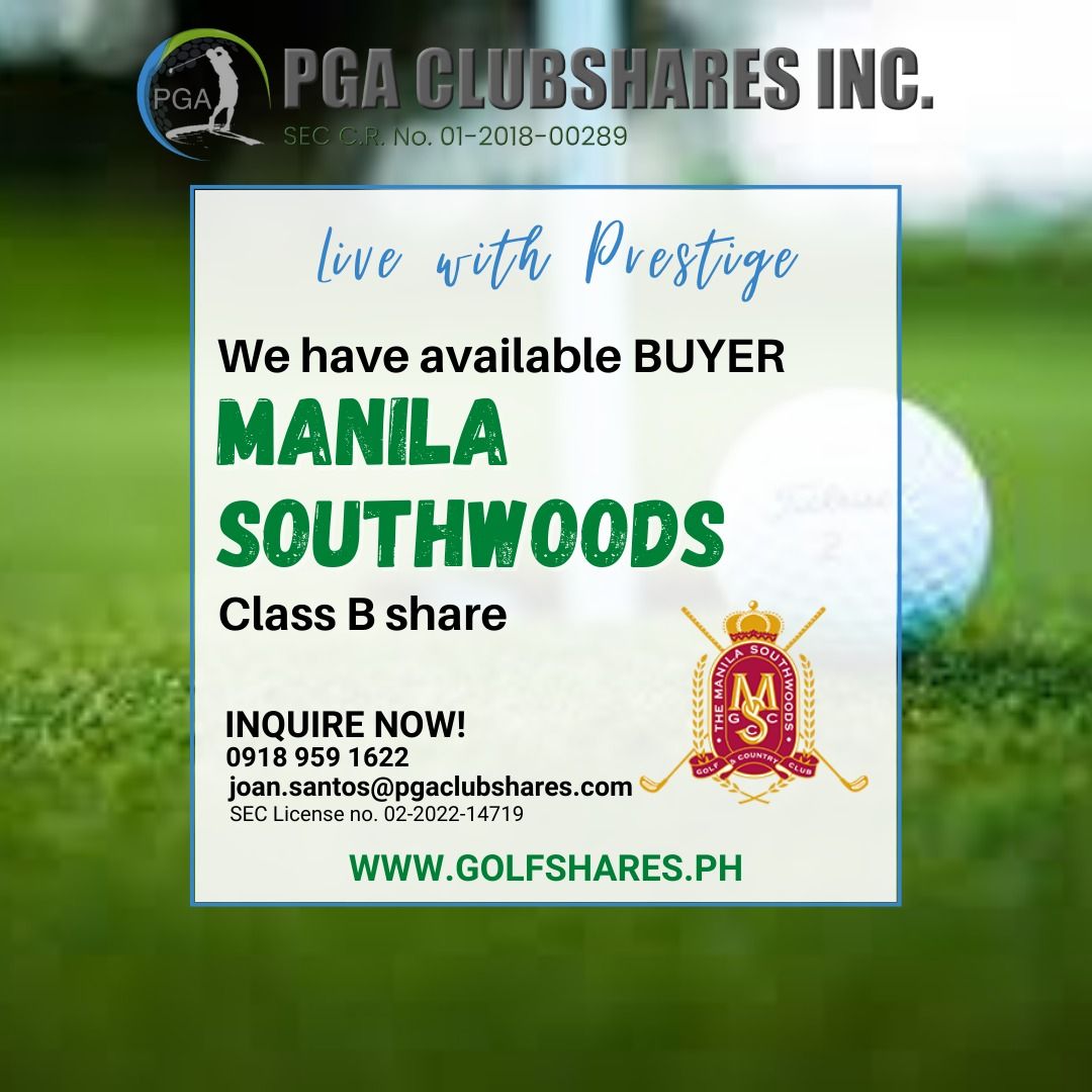 Baguio Country Club/ Manila Southwoods, Sports Equipment, Sports ...
