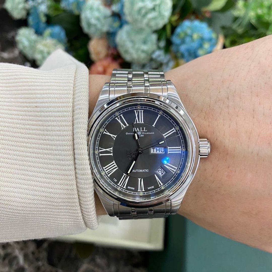 Ball Trainmaster Roman 41mm Automatic Unisex Watch -full Set-, Luxury ...