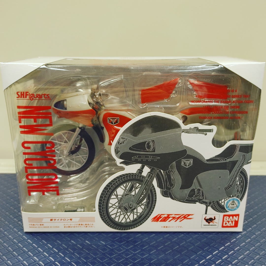 Bandai 幪面超人 新1號 新旋風號 電單車 Masked Rider New Cyclone shf S.H.Figuarts (Box ...