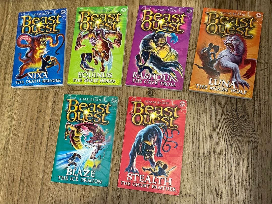 Beast Quest Series 4, Hobbies & Toys, Books & Magazines, Fiction & Non ...