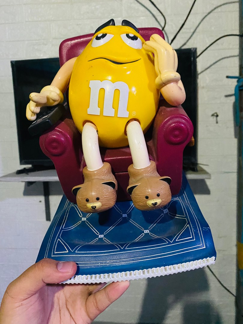 Big M and M in sofa working dispenser, Hobbies & Toys, Toys & Games on ...