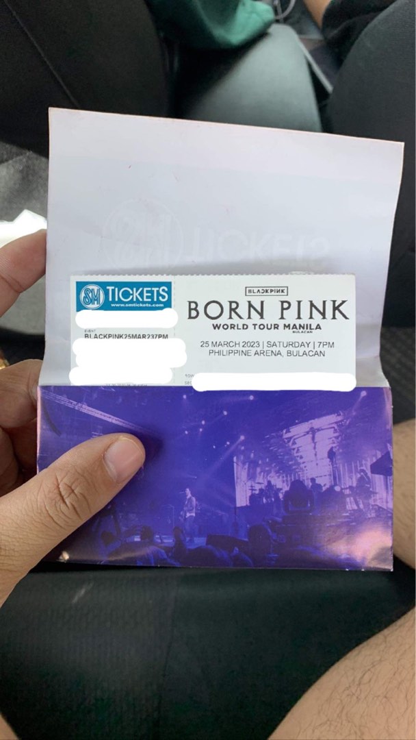 Blackpink Ticket Day 1, Tickets & Vouchers, Event Tickets on Carousell