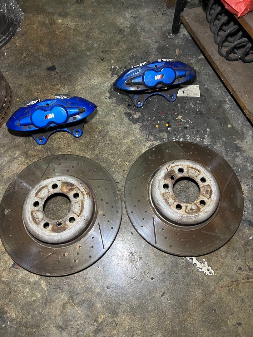 Bmw m performance front brake kit brembo caliper for 2series 3series ...